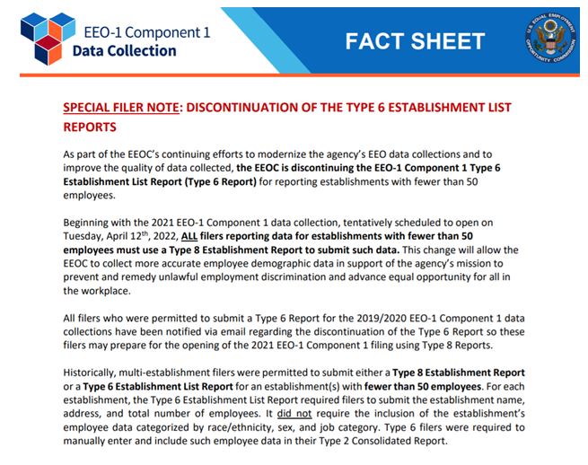 EEO-1 2021 Collection of Component 1 Data April – May 2022 – BURR ...