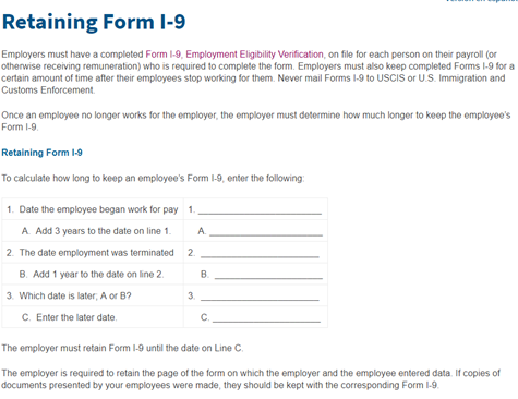 2023 Revised Form I-9 Released August 1, 2023 – BURR CONSULTING, LLC